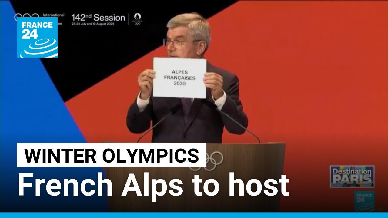 IOC awards 2030 Winter Olympics to French Alps 'under conditions' - France 24